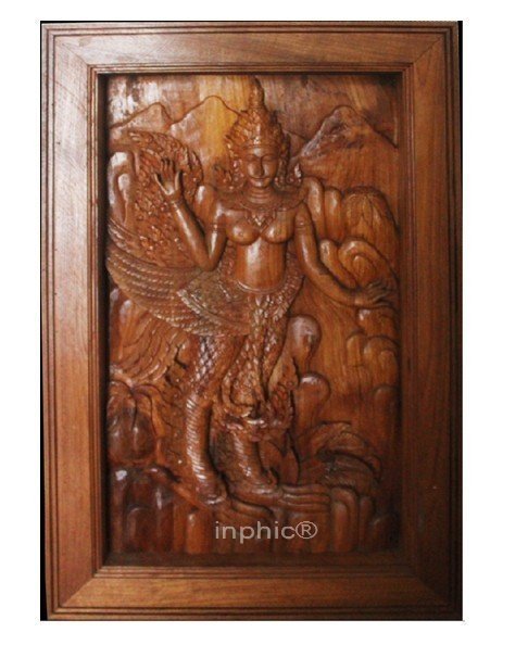Inphic 宗教 東南亞 家居飾品 泰國風格 泰式風情 木雕 掛件 佛