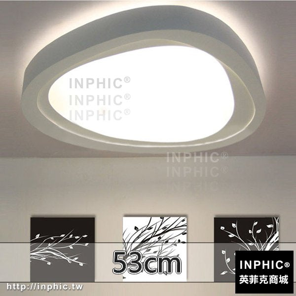 Inphic 簡約燈具吸頂燈led臥室燈現代書房燈客廳燈 53cm