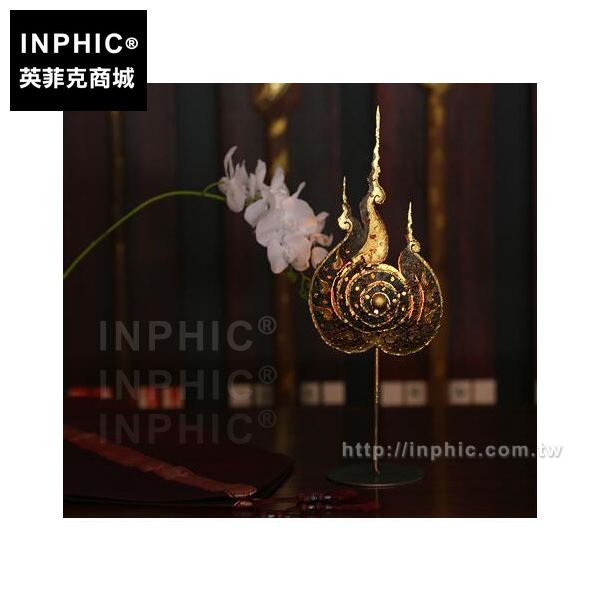 Inphic 做舊鐵藝燭臺裝飾品室內擺設泰國擺飾東南亞會所