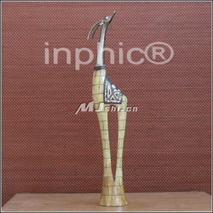 Inphic 歐式客廳裝飾擺飾飾品泰國田園家居 抽象象牙色羚羊