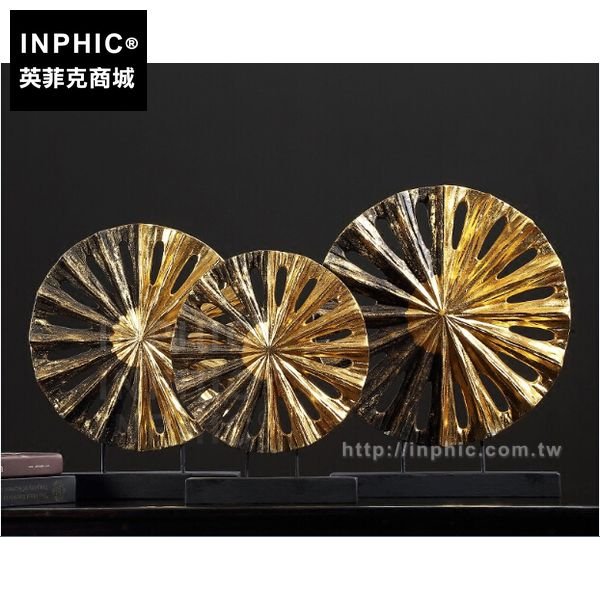 Inphic 裝飾桌面招財擺設客廳風水輪東南亞木雕工藝品泰國裝飾擺飾