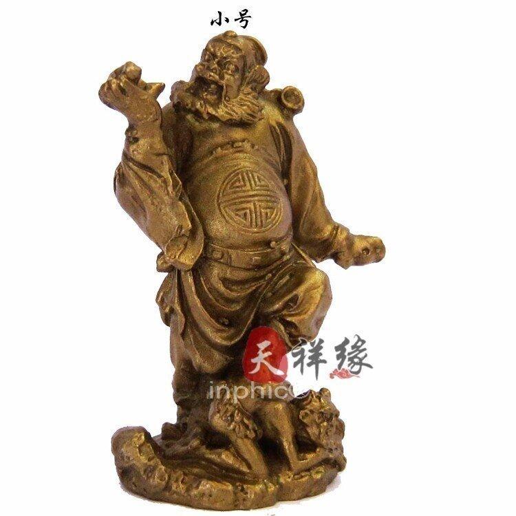 Inphic 佛像 開光純銅鐘馗鎮宅避邪佛像擺件家居裝飾品人物風水擺件工藝品
