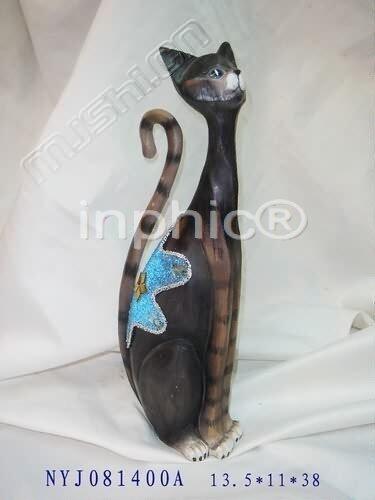 Inphic 歐式客廳裝飾擺飾傢俱飾品泰國田園家居巴厘貓